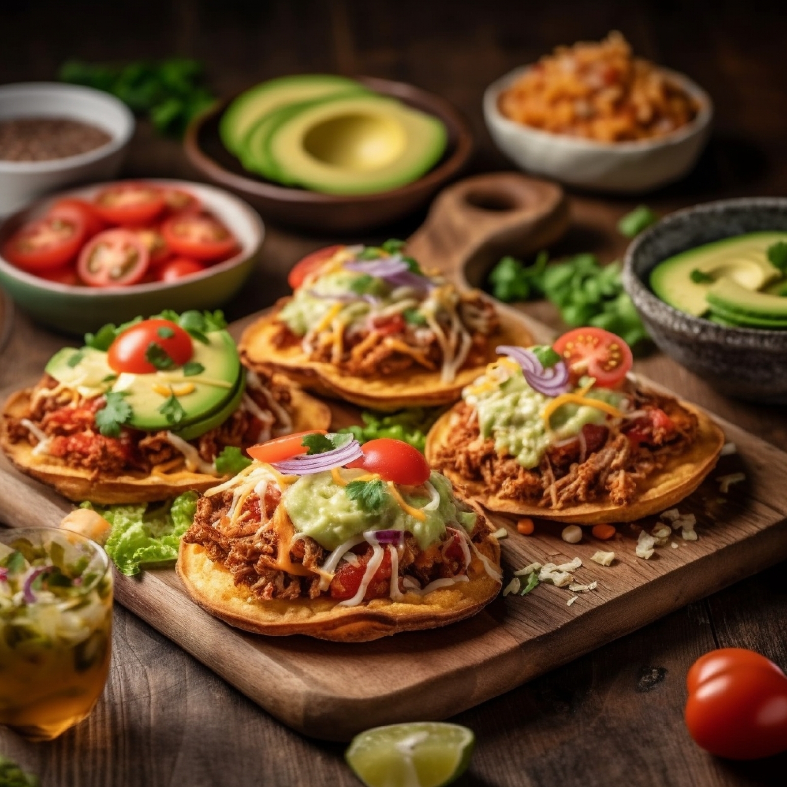 Tostadas (Mexican - Appetizer )